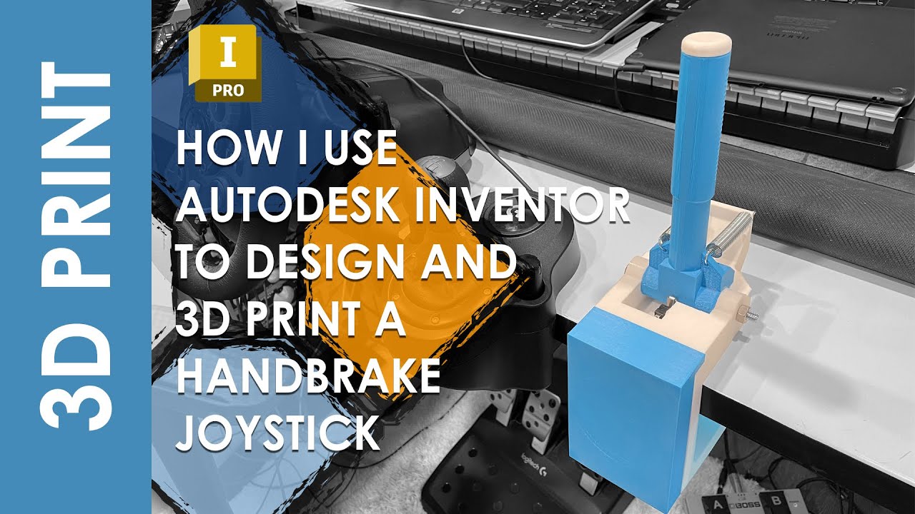 Phil's 3D Printing Factory - Project 001 - Handbrake Joystick - Ender3 ...