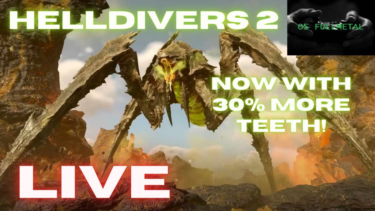 🔴 HELLDIVERS 2 LIVE!!! | So THIS is Level 9? #helldivers2 #live - YouTube