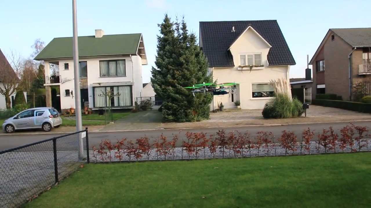 Quadrocopter: New Flight controller test - YouTube