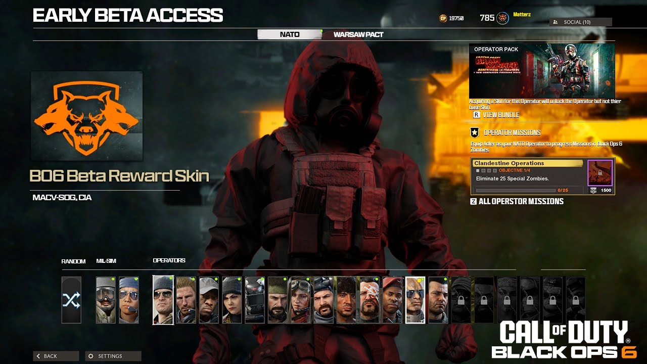 FIRST LOOK at ALL Black Ops 6 Beta Rewards! (FREE Operator, Blueprint ...