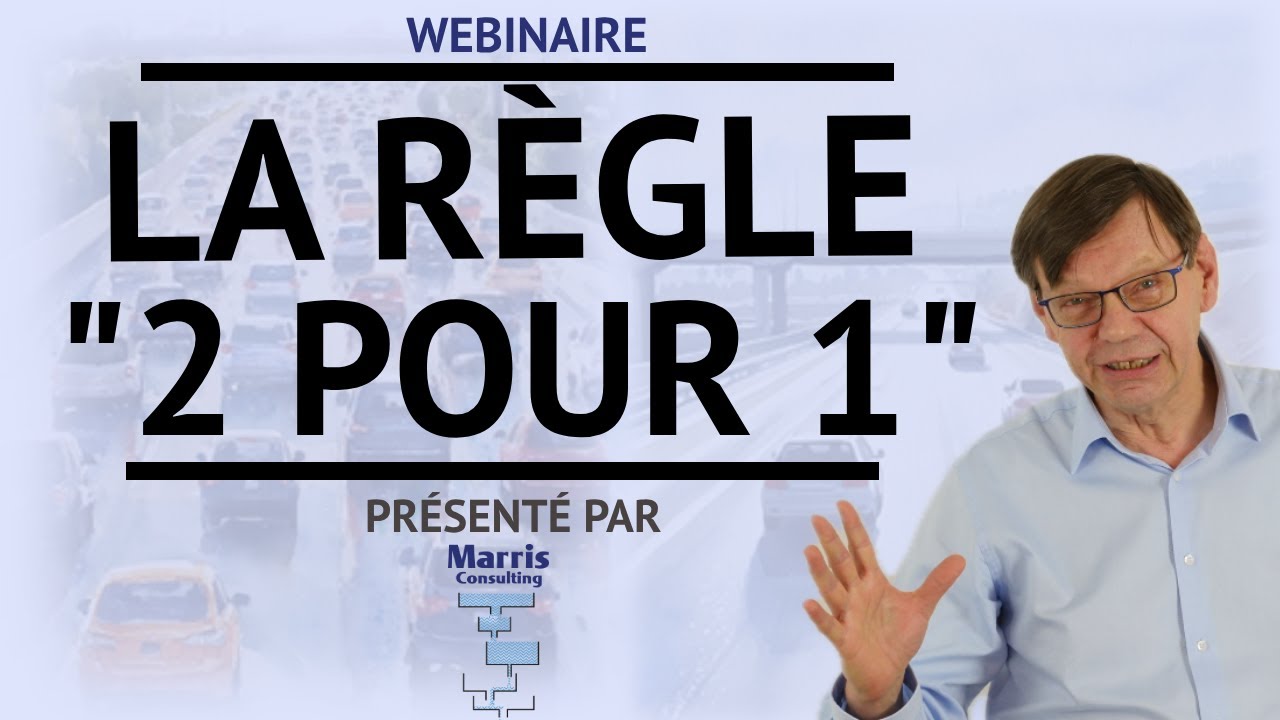 La règle « 2 pour 1 » pour accélérer les flux et réduire les encours ...