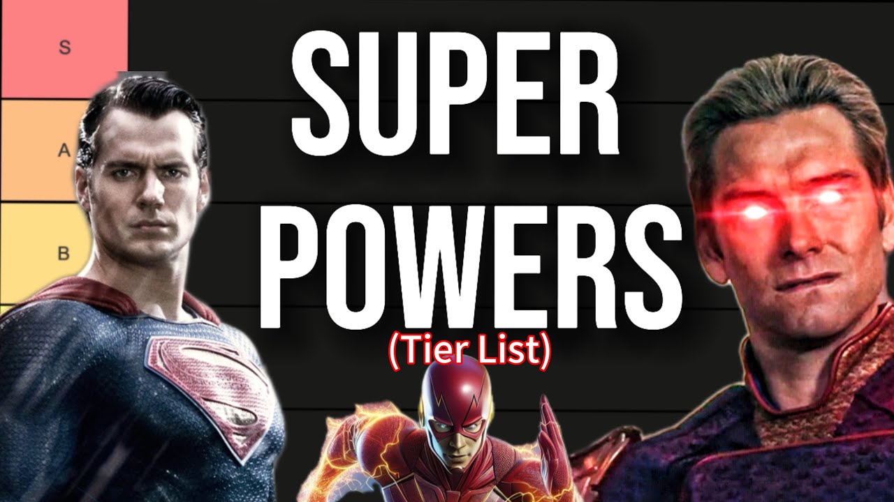 THE Super Power Tier List - YouTube