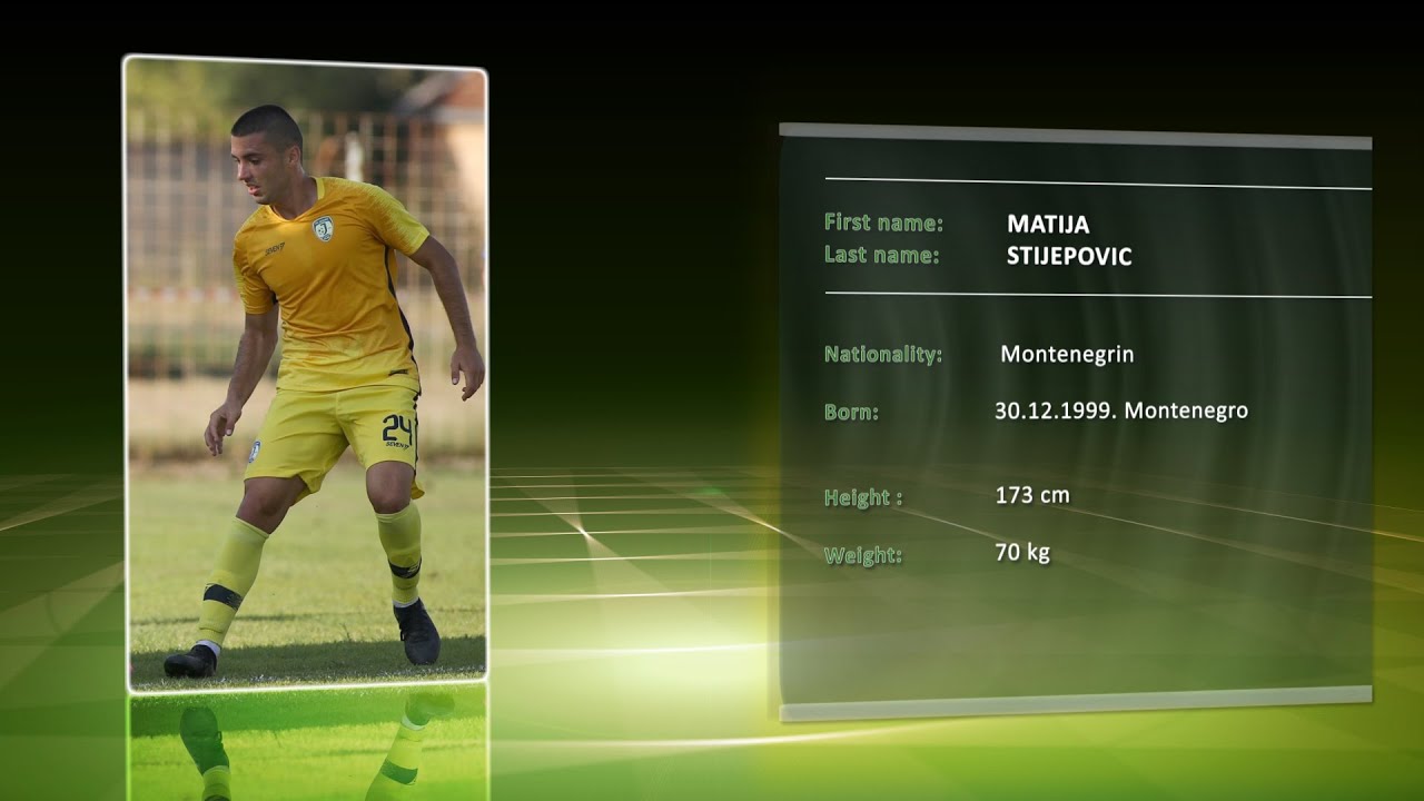 MATIJA STIJEPOVIC PROMO VIDEO 2019 2020 - YouTube