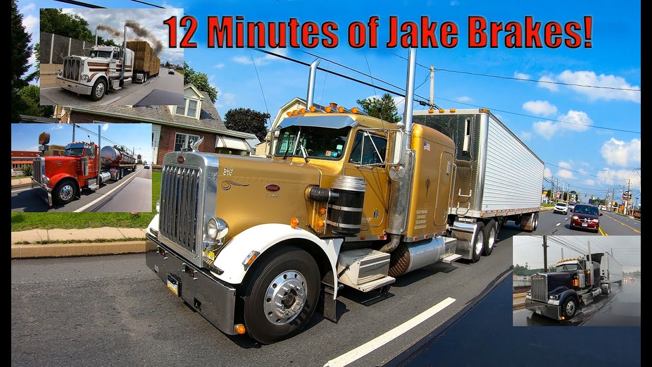 Truck Spotting in the 717 Best Jake Brakes of 2021 part 2 - YouTube