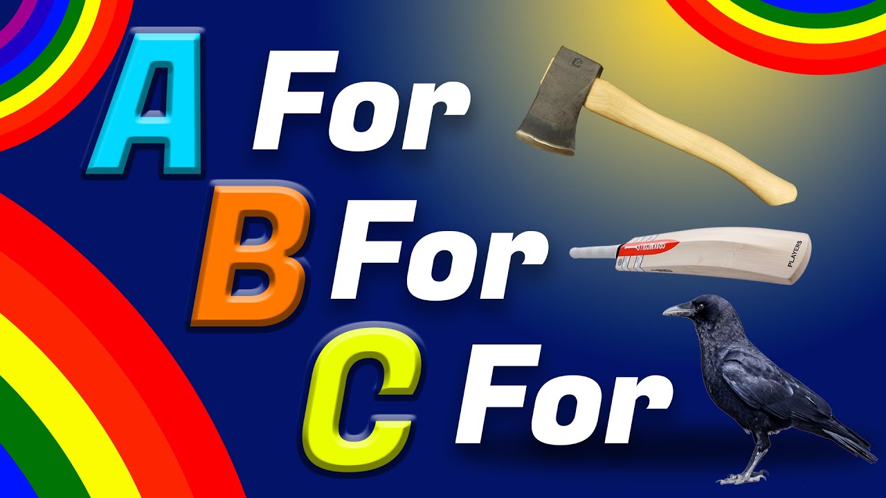 a for axe | b for bat. Learn ABC Alphabet for Children | Education ABC ...