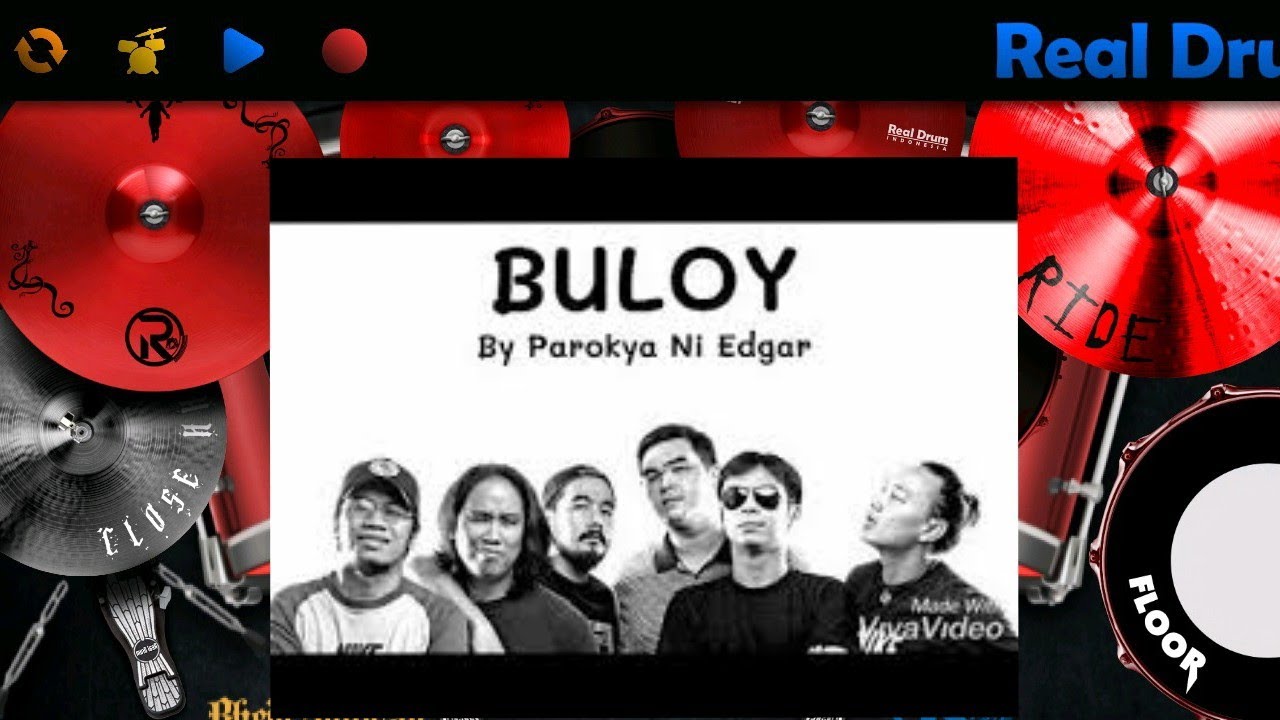 BULOY,-parokya ni edgar,(real drum app cover)by,,max sabino - YouTube