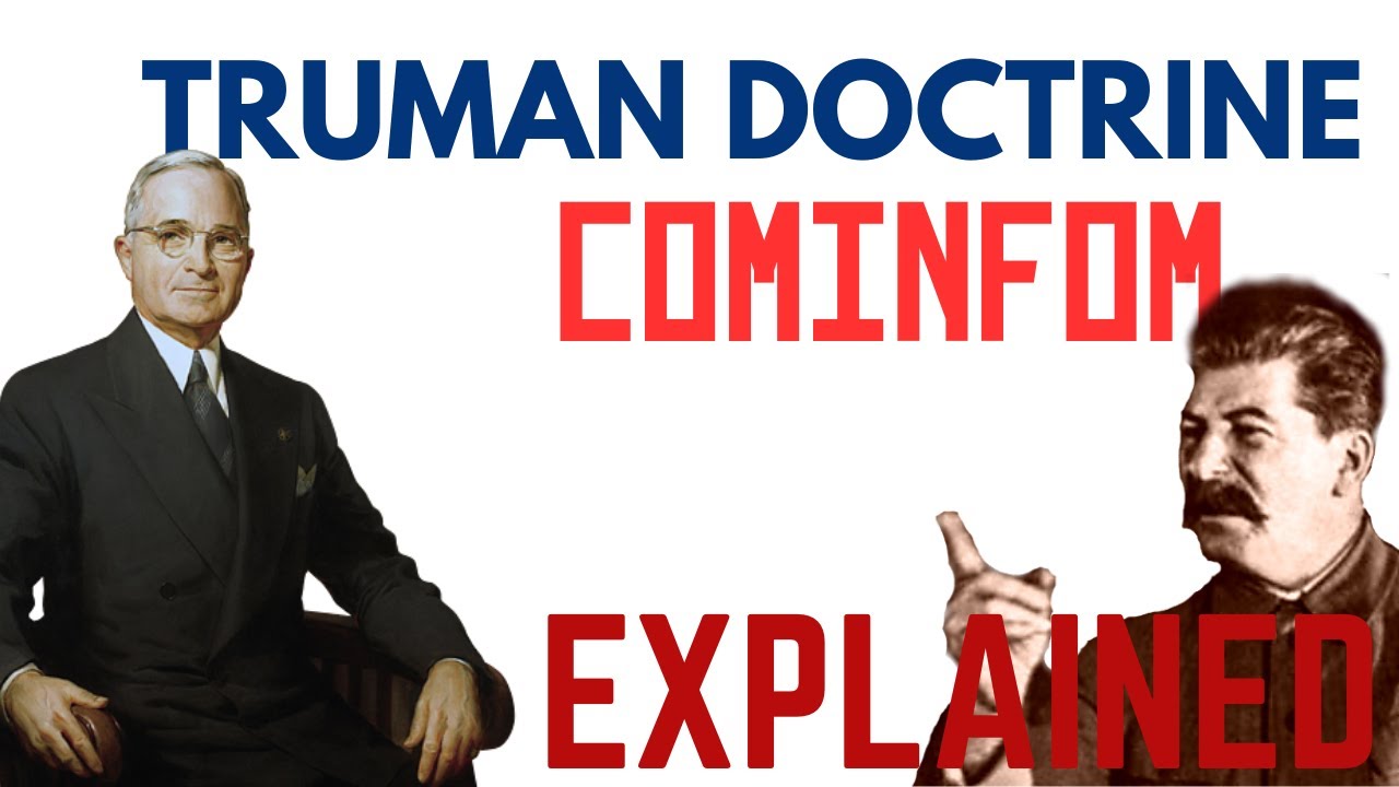 Truman Doctrine & Cominform: Explained (GCSE History) - YouTube