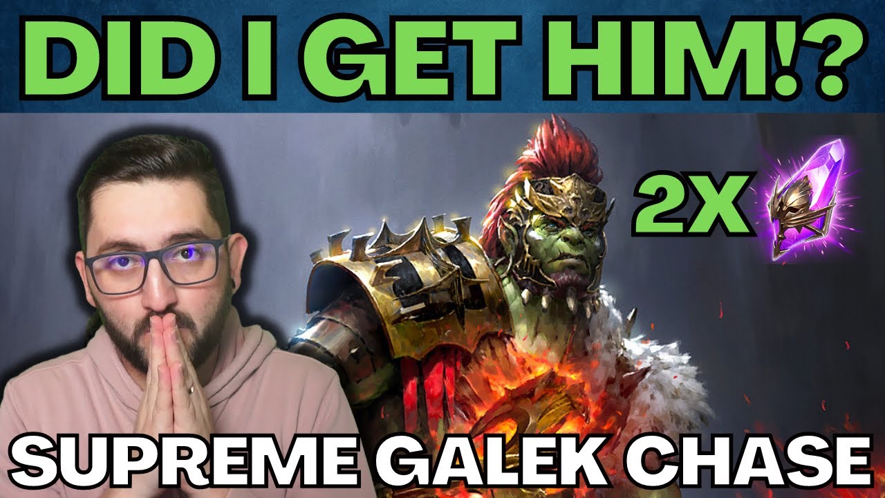 💥 CRAZY 2x Voids & Lego Pulls Chasing Supreme Galek 💥 | RAID SHADOW ...