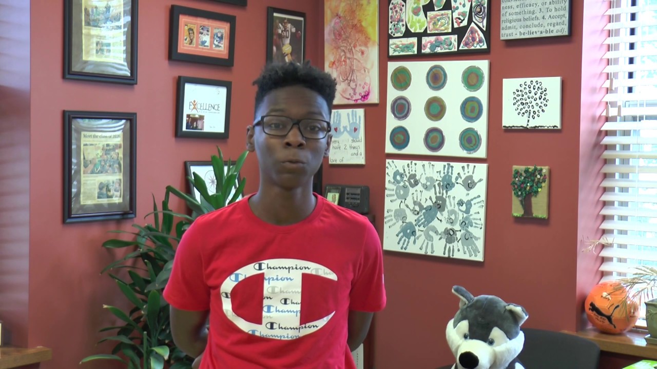 D'Corey Jordan - Ritenour Middle School Student - YouTube