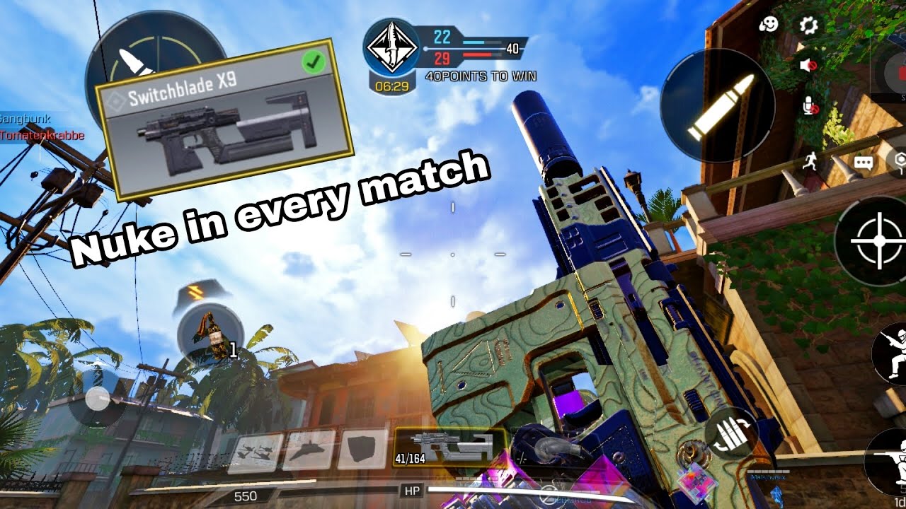 BESG SWITCHBLADE X9 GUNSMITH IN CODM SEASON 11 - YouTube