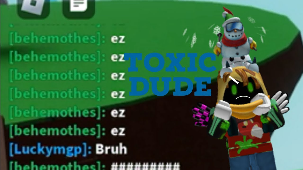 Toxic dude in slap battles 😡 (slap battles) - YouTube