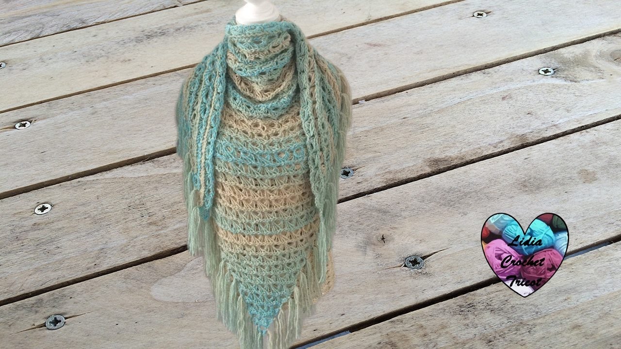 Châle péruvien crochet / Peruvian shawl (english subtitles) - YouTube