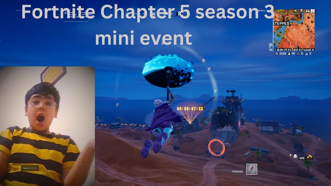 The fortnite Chapter 5 season 3 mini event - YouTube