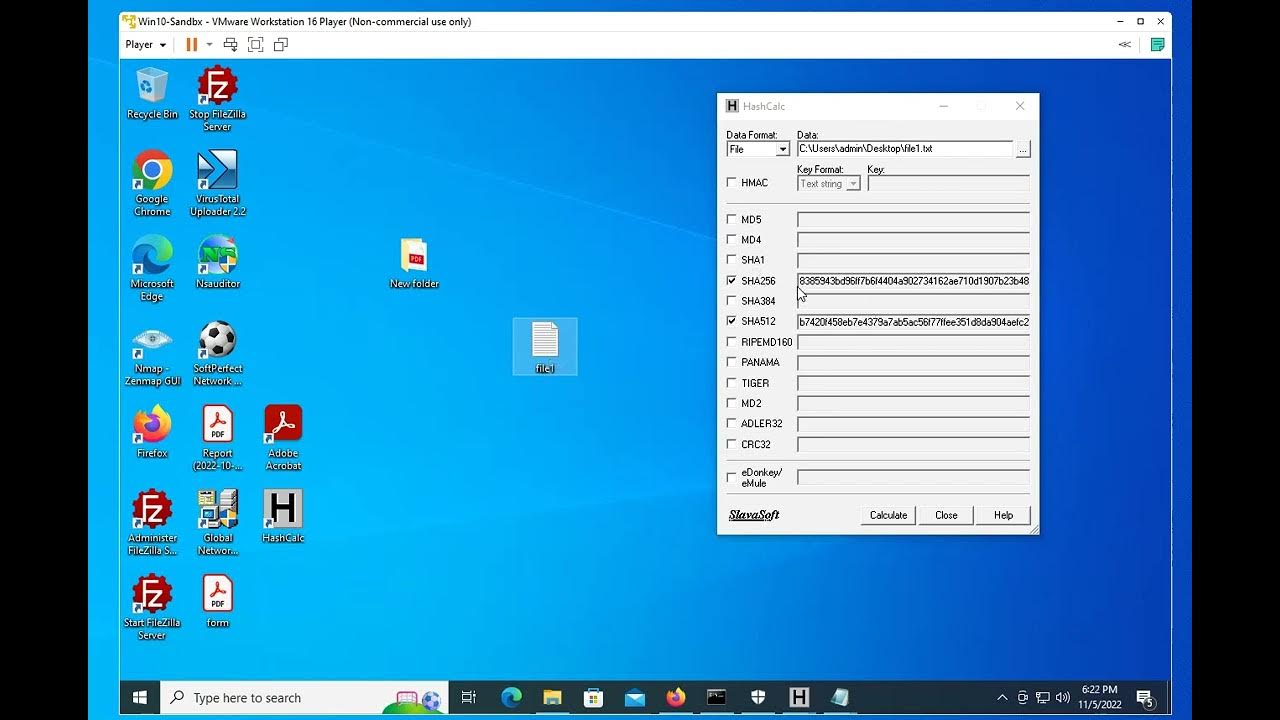 File Integrity verification with HashCalc - YouTube
