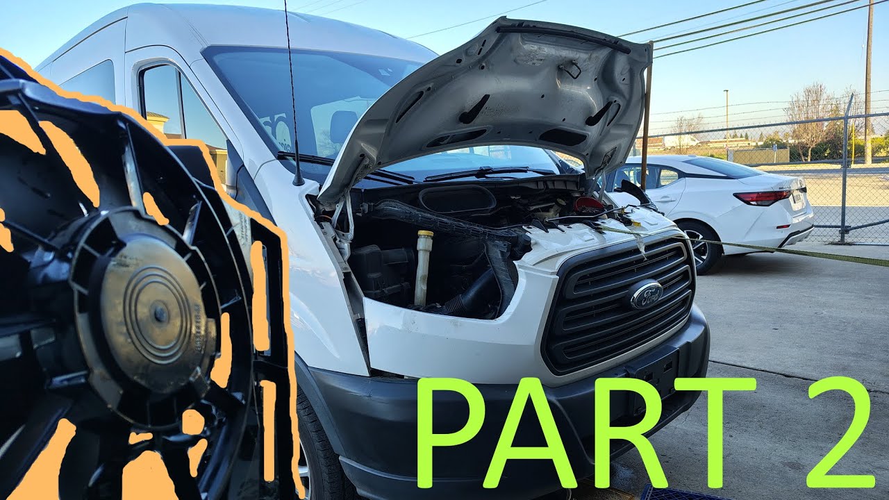 How To Replace the Engine Cooling Fan on a 2015 - 2024 Ford Transit ...