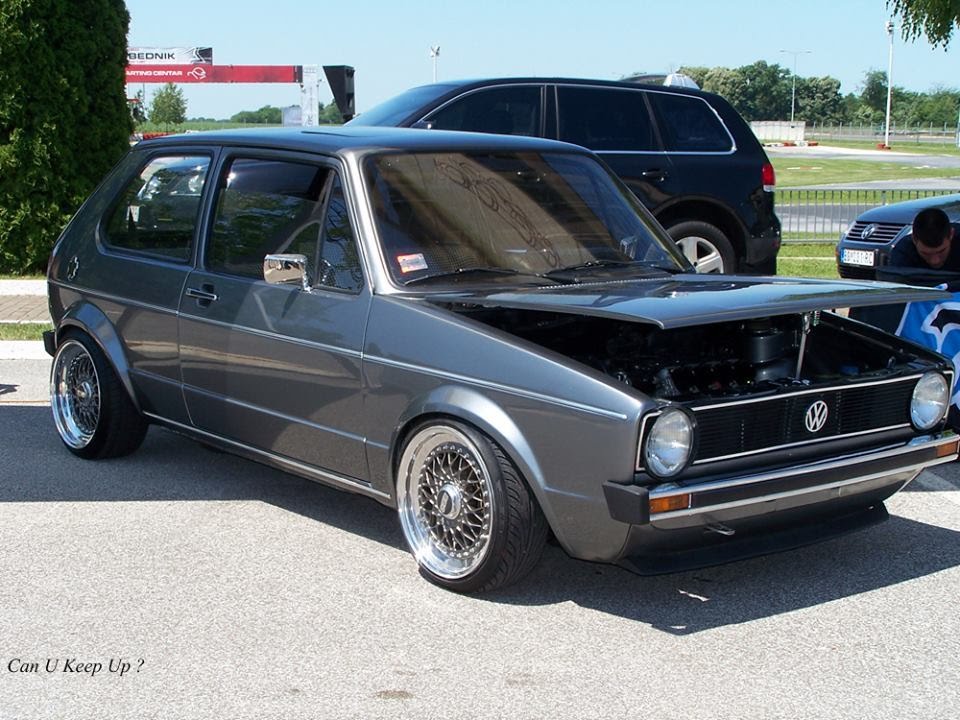 VW Golf MK1 1.8 16V KR With Carbs and BBS RS 16A By Eurodubs ᴴᴰ - YouTube