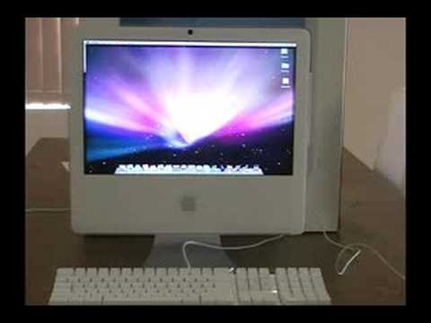 iMac 17 inch Intel core duo processor - YouTube
