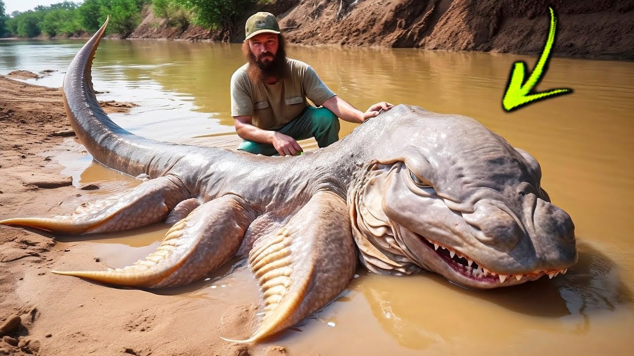 10 Unexplained Creatures Washed Up on Beaches - YouTube