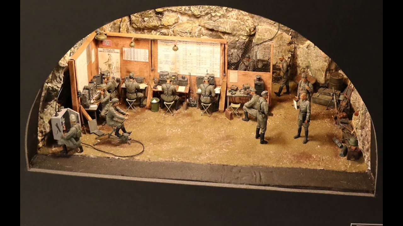 Ww2 Diorama Template Dioramas German Wwii Airfield Au