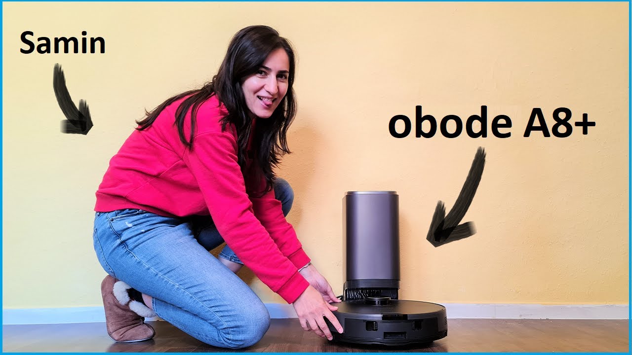 obode A8+ Saugroboter mit Absaugstation, LiDAR Navigation und 30 ...