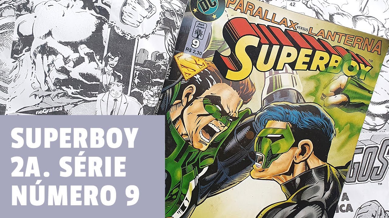 Superboy #9 - Kyle Rayner vs Hal Jordan Parallax - YouTube