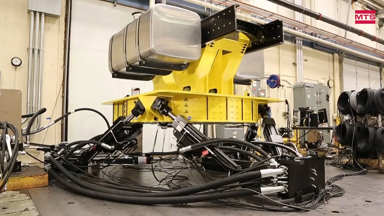 MTS Multi-Axial Simulation Table (MAST) Systems - YouTube
