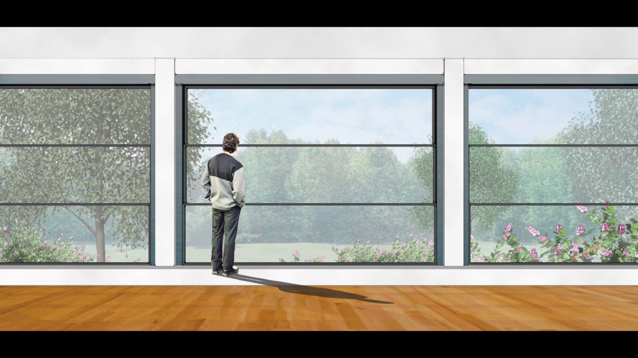 Vertical Retracting Doors and Windows for a better view - YouTube