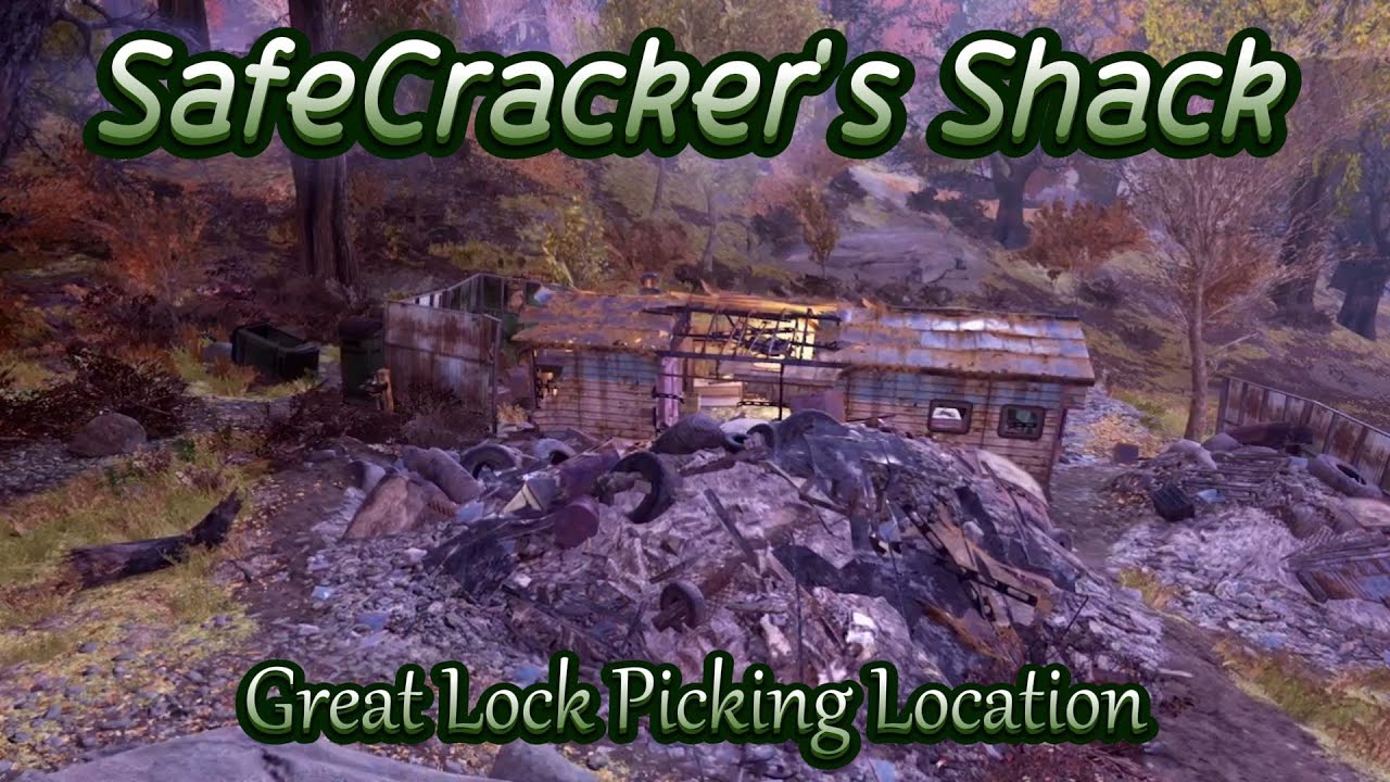 Fallout 76 (SafeCrackers Shack) - YouTube