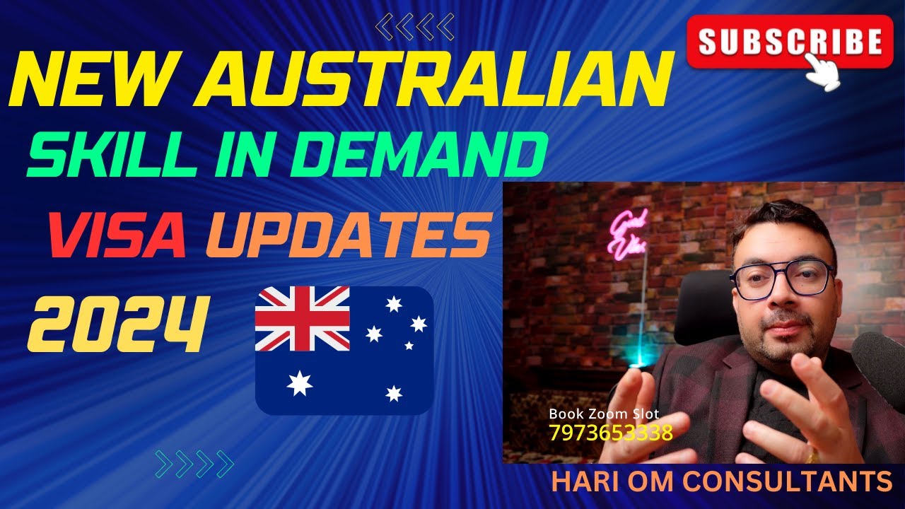 New Australian Skill in demand visa updates 2024- will replace 482 soon ...