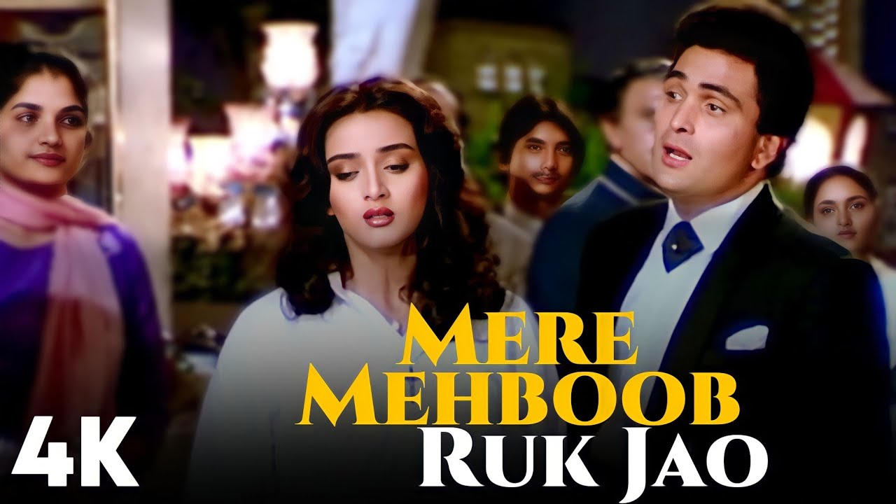 Mere Mehboob Ruk Jao - 4K Full Video | Hamara Khandan | Rishi Kapoor, Farha | Real4KVideo - YouTube