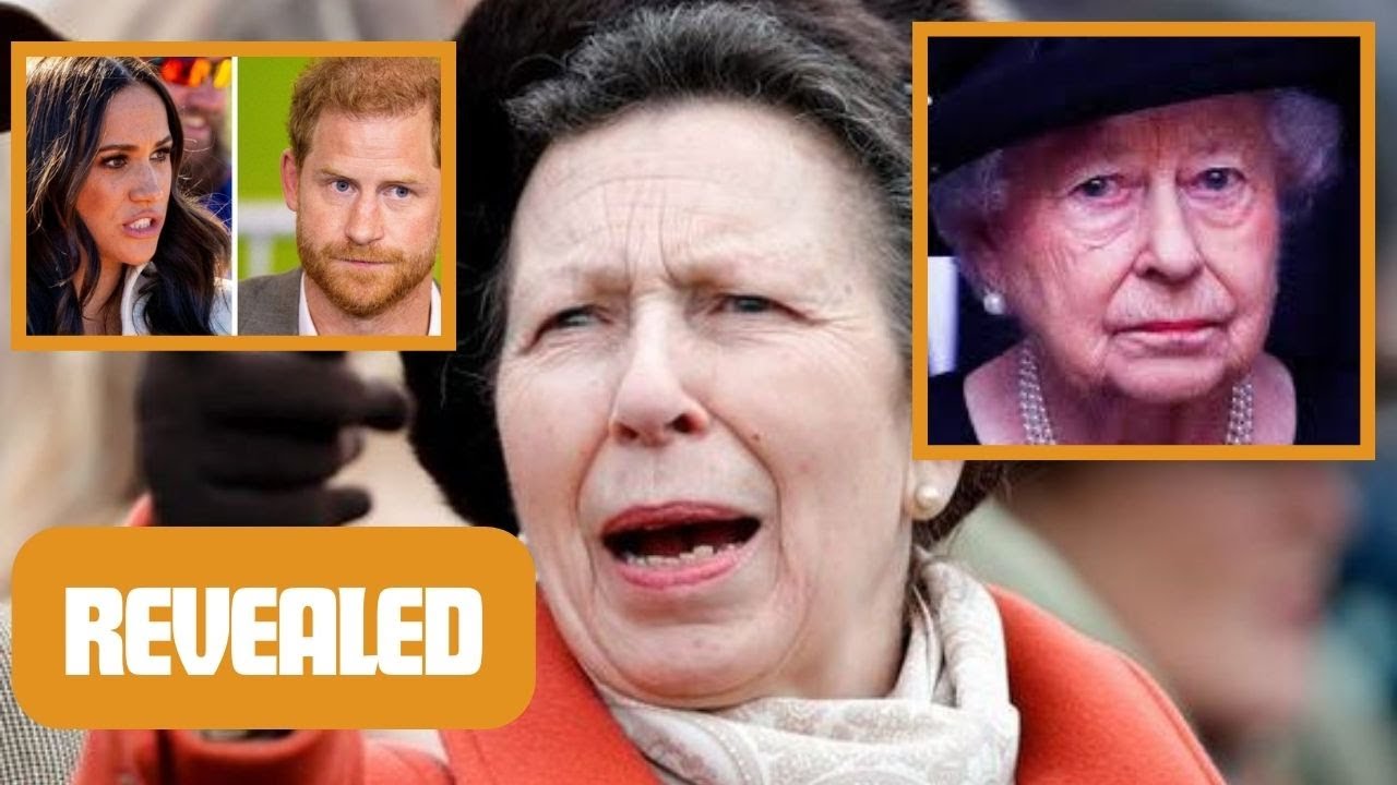 QUEEN'S FINAL MESSAGE IS OUT! Harry & Meg RAGE As Princess Anne ...