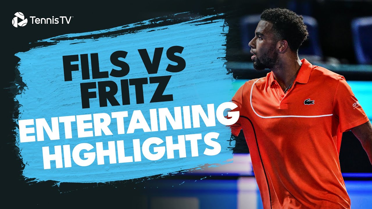 Entertaining Arthur Fils & Taylor Fritz Match Highlights 👏 | Tokyo 2024 ...