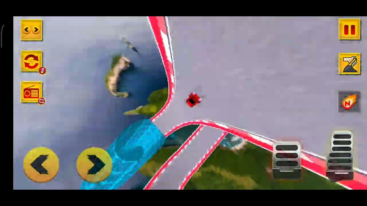 crazy car racing android game play - YouTube