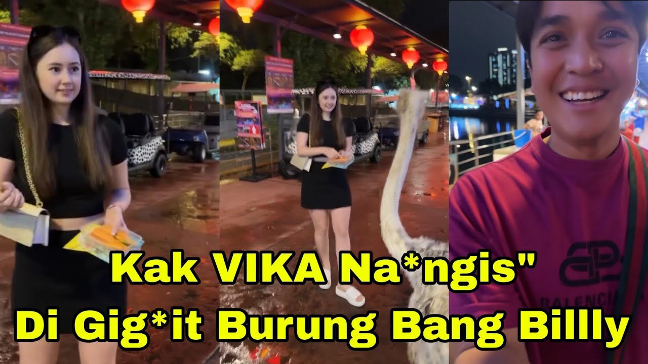 KAK VIKA NA*NGIS" DI GI*GIT BURUNG NYA BANG BILLY - YouTube