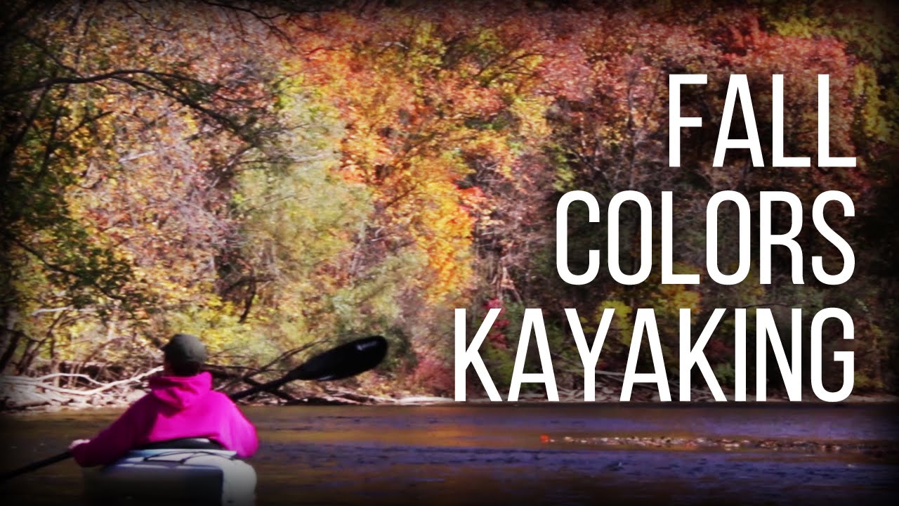 Fall Colors Kayaking - Huron River - Ann Arbor Michigan - YouTube