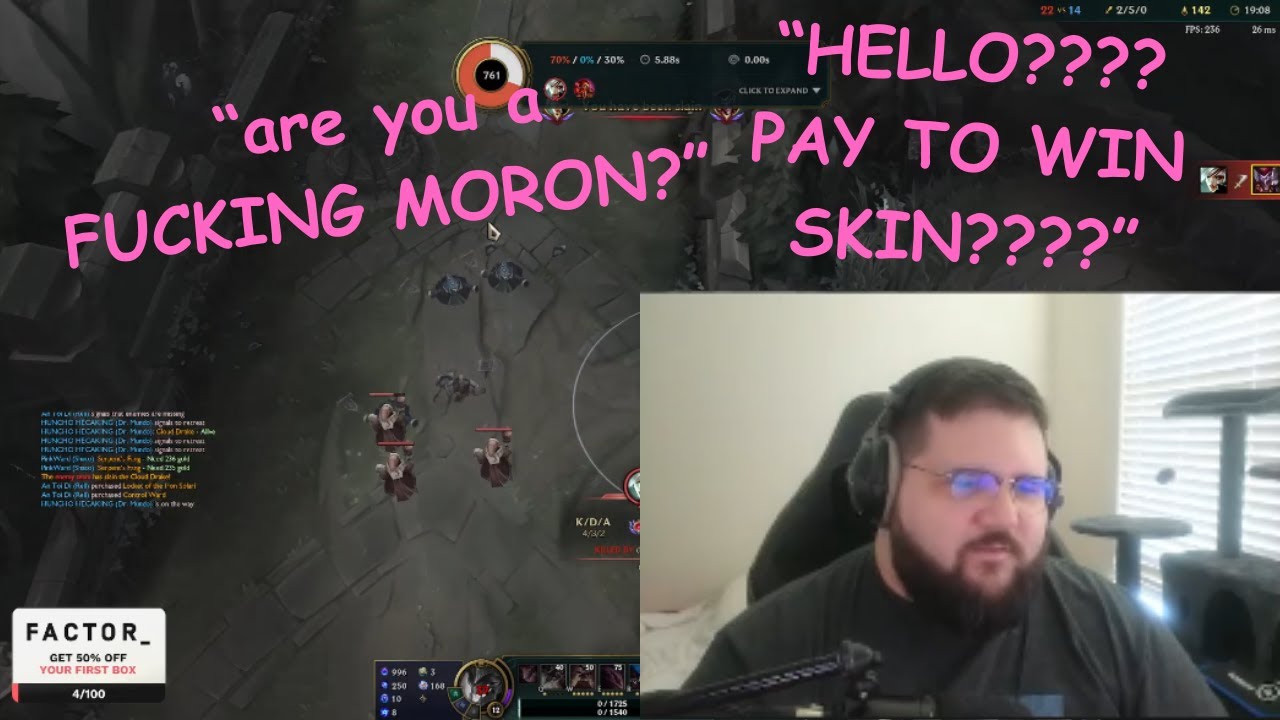 pink ward has some colorful words for my riven - YouTube