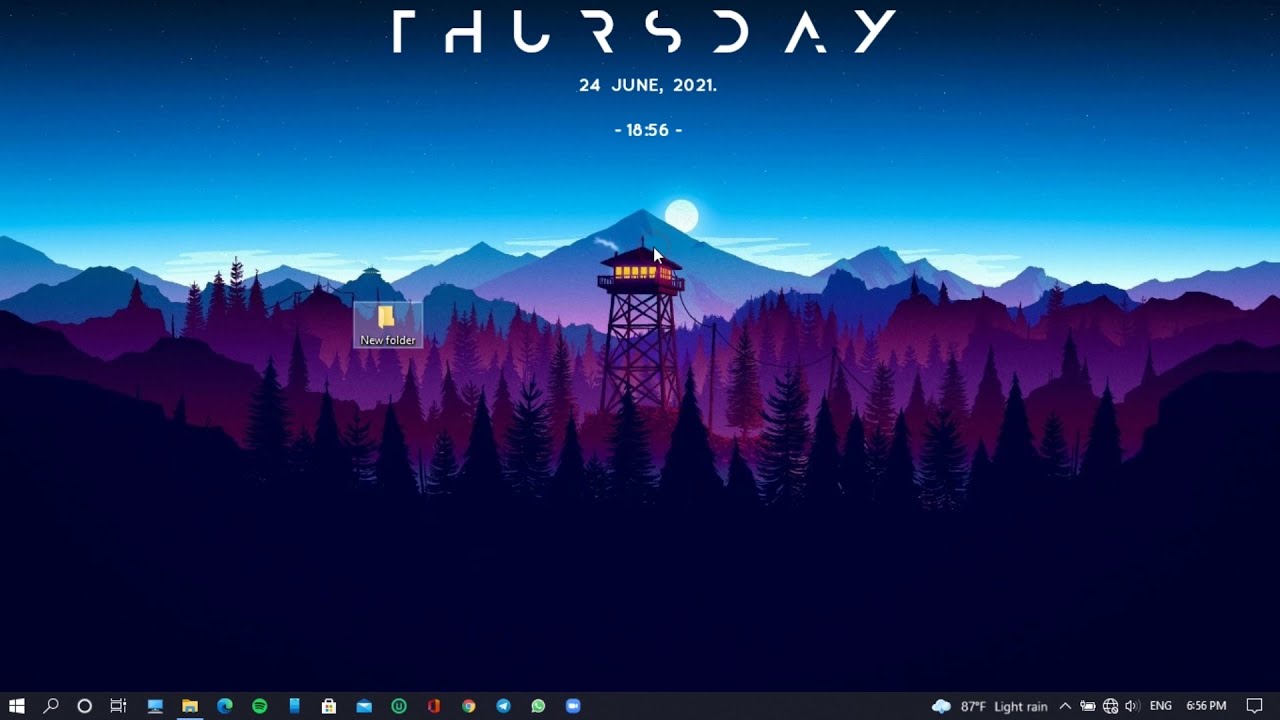 How To Create A New Folder On Your Desktop YouTube How To Create A New Folder On Your Desktop YouTube