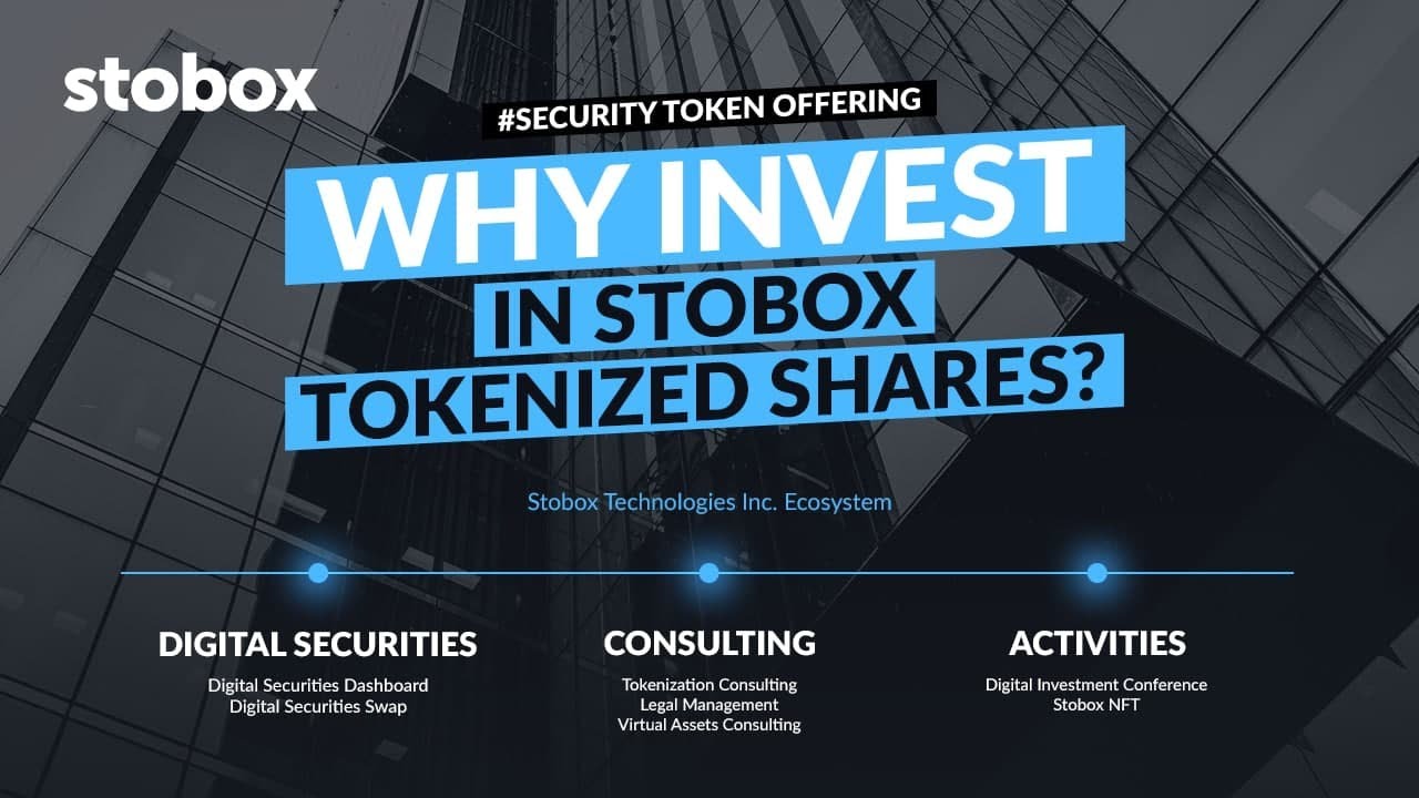 Stobox security token offering: get exposure to the asset tokenization ...