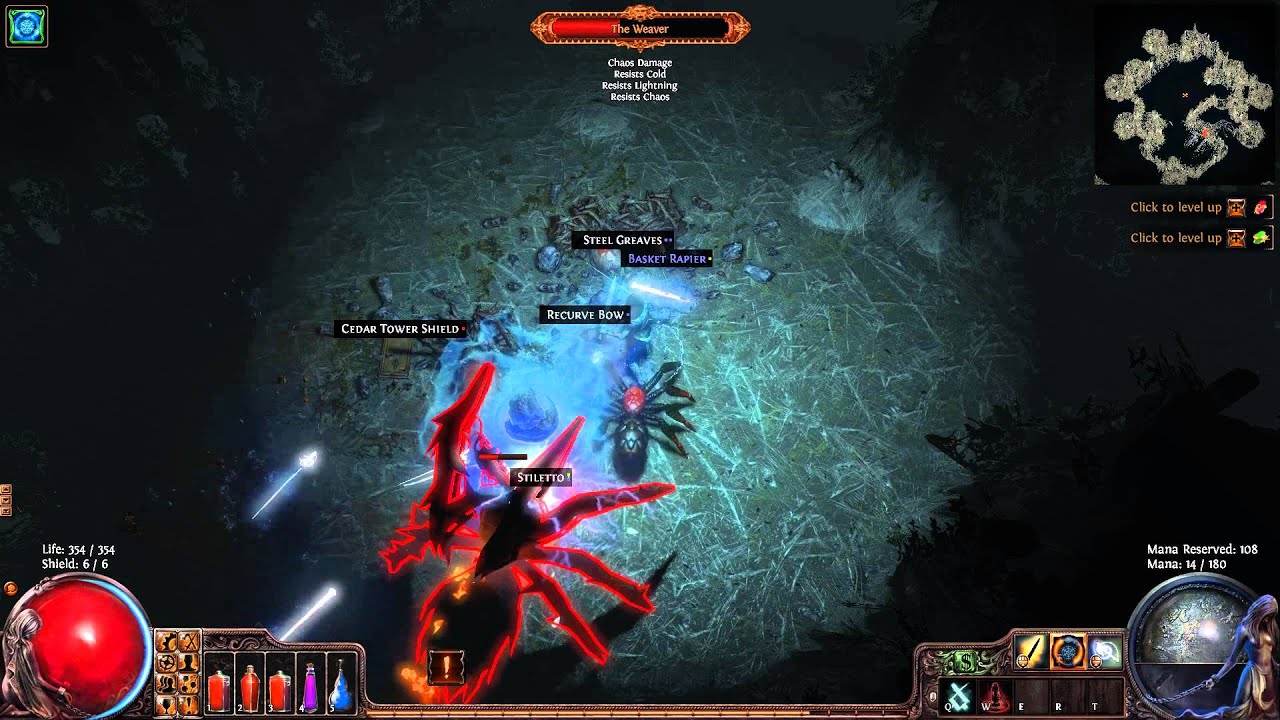 Path Of Exile - Scion vs Weaver - YouTube