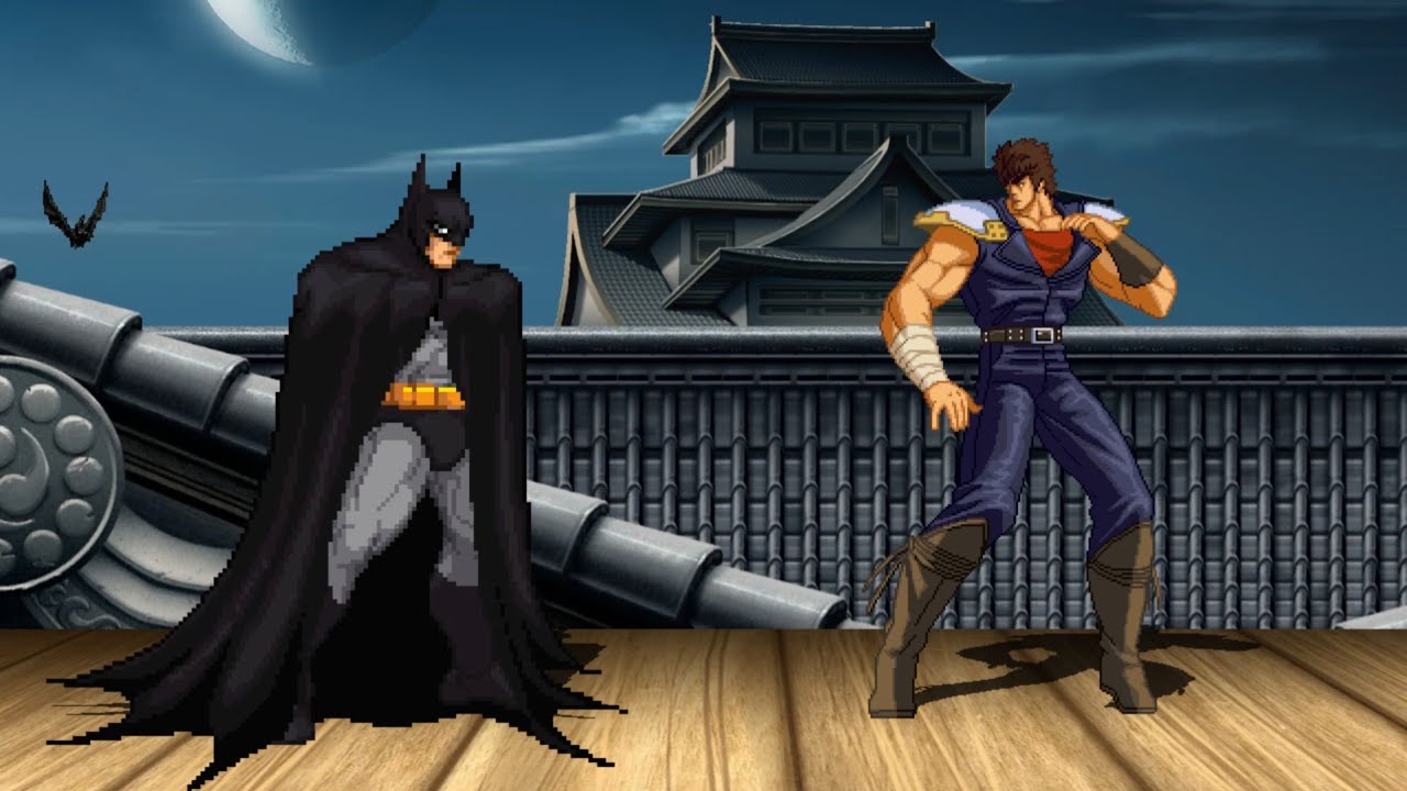 BATMAN vs KENSHIRO - Amazing epic fight battle ! - YouTube