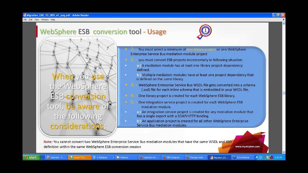 Best practices in migrating WebSphere ESB Mediations to IBM Integration ...