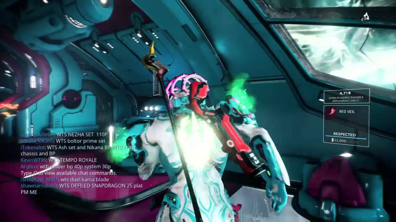 Warframe PS4 - What happened to my Ash Prime Chassis? - YouTube