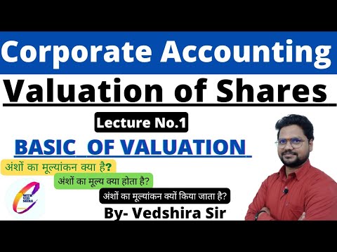 VALUATION OF SHARES || BASIC INFORMATION || CORPORATE ACCOUNTING ...