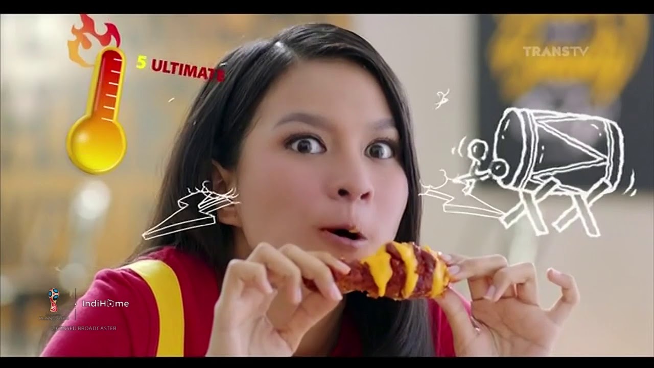 Iklan Richeese Factory Fire Chicken - YouTube