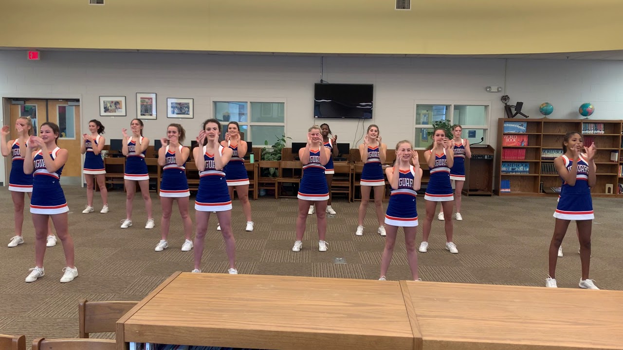 MMS Cheer Tryouts Dance Counts-Front - YouTube
