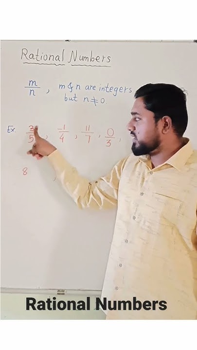 Rational Numbers| How To Identify A Rational Number| Mathematics - Youtube