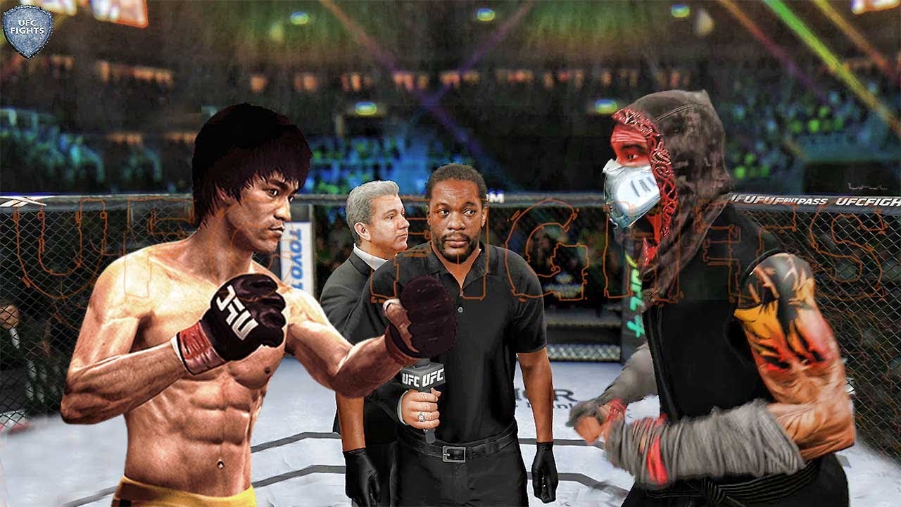 Bruce Lee vs Ninja Match UFC Fights - YouTube