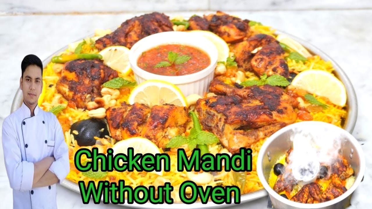 Chicken Mandi Without Oven / without steam /Arabic Rice /Arabic Food ...