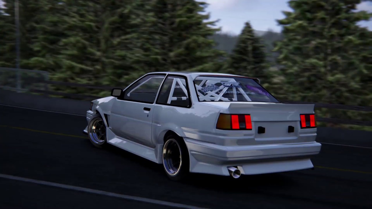 Clutch Gang Street AE86 (sound mod) - YouTube