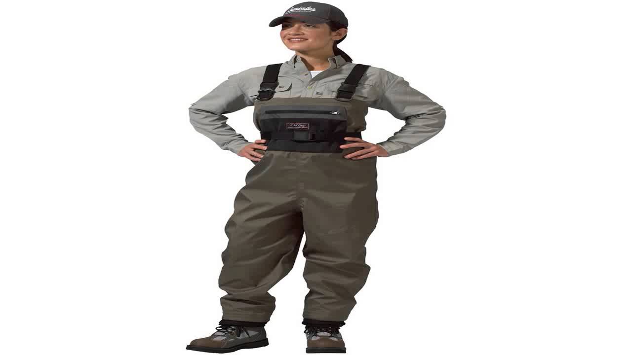 Caddis Womens Queen size Green Neoprene Stocking Foot Wader Small Queen ...